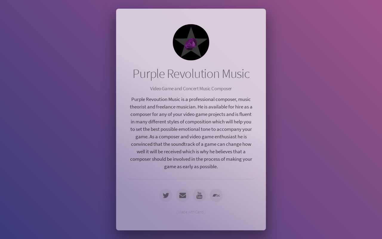 Purple Revolution Music